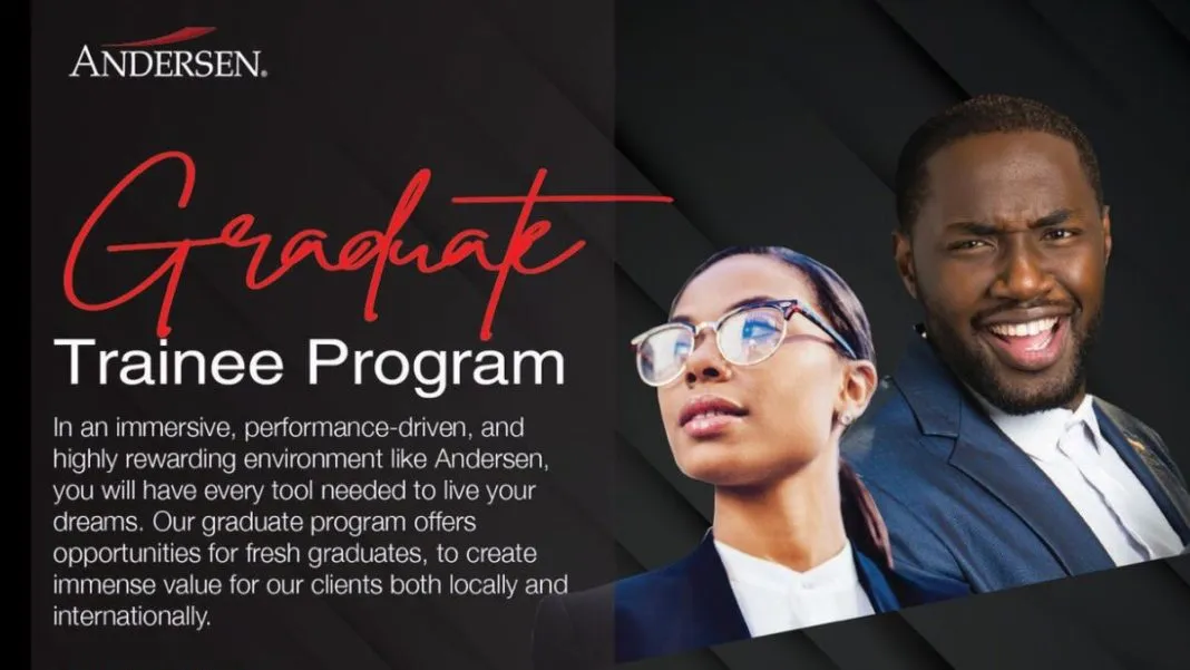 Andersen Graduate Trainee Program 2026 For Nigerians | Intel Region