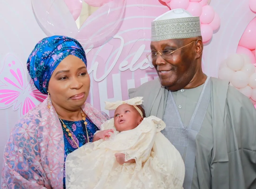 Atiku welcomes new grandchild, Fatima-Huda Sale (Photos) | Intel Region
