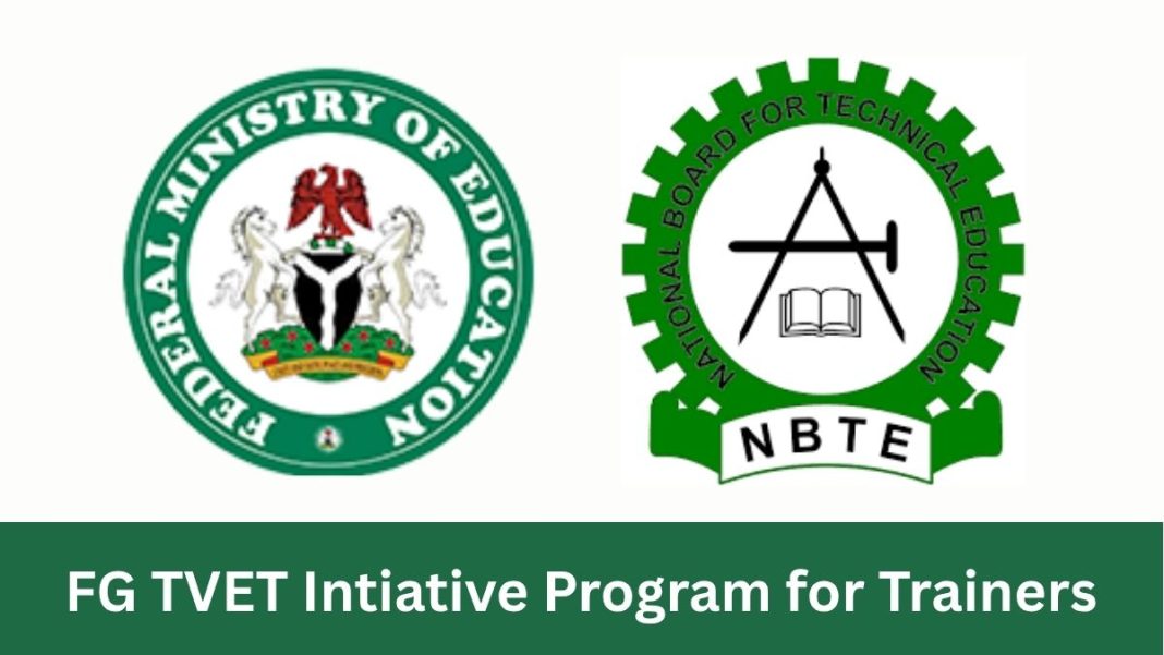 Federal Government Announces TVET Initiative Program for Trainers in ...