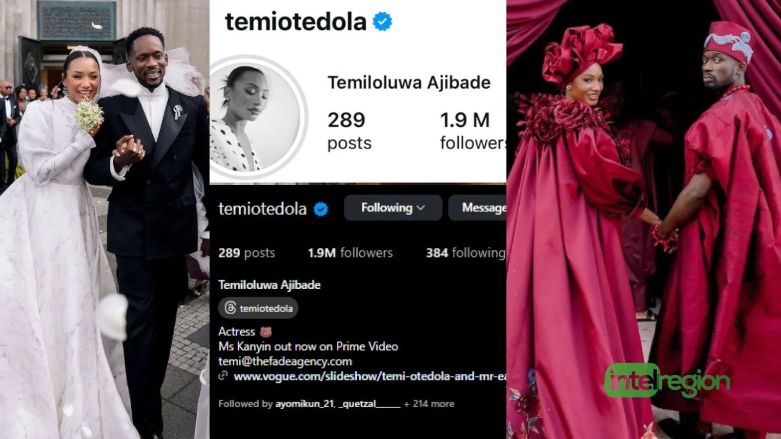 Temi Otedola drops her billionaire father’s name, takes up her husband Mr Eazi's name Ajibade ...