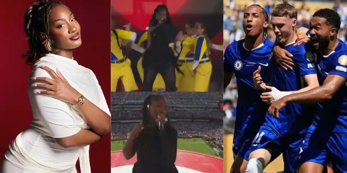 Tems dishes out amazing performance as Chelsea beat PSG 3-0 in the 2025 ...