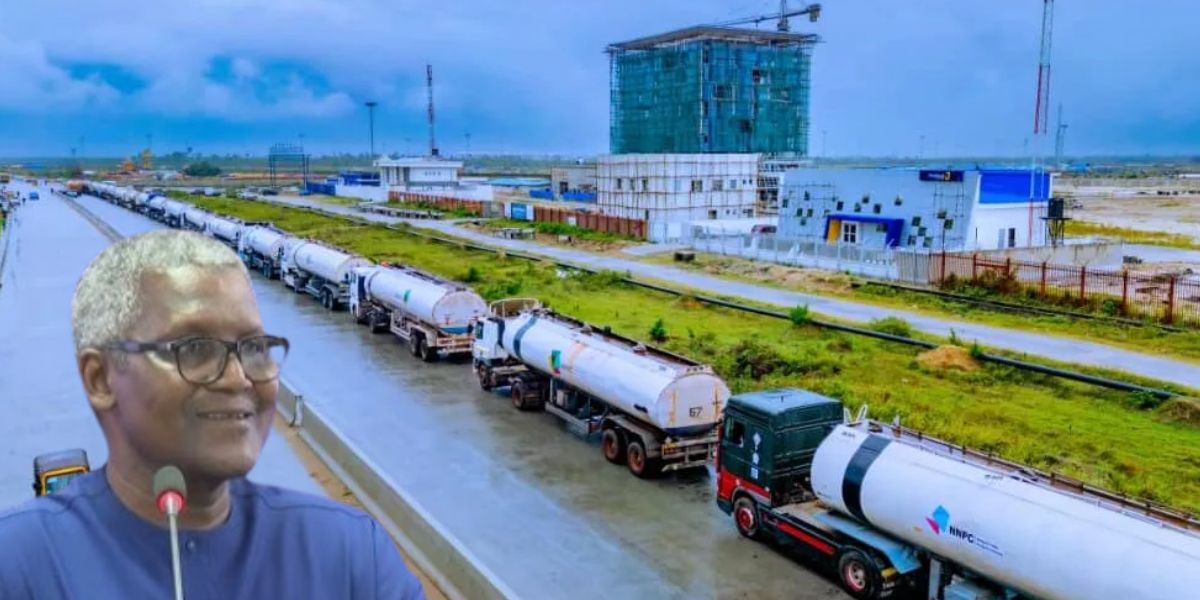 Dangote Refinery receives first supply of crude oil in naira from NNPCL | Intel Region